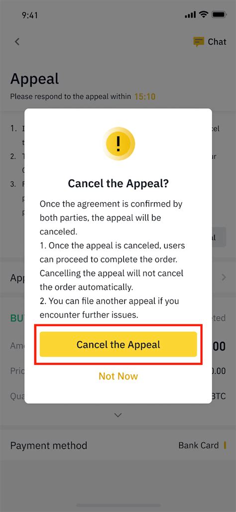 How To Appeal For P2p Orders On Binance App Binance Support