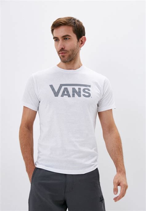 Футболка Vans, цвет: белый, RTLACB590801 — купить в интернет-магазине ...