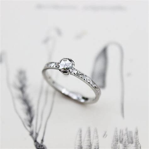 18ct Rose Gold Pear Shape White Diamond Ring Iow136 White Diamond