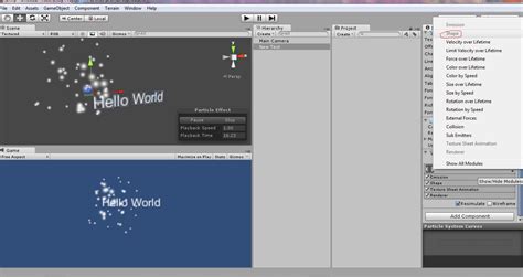 Changing The Particle S Shape Unity Engine Unity Discussions