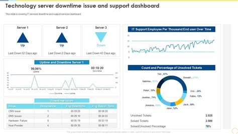 Technology Planning And Implementation Technology Server Downtime Issue
