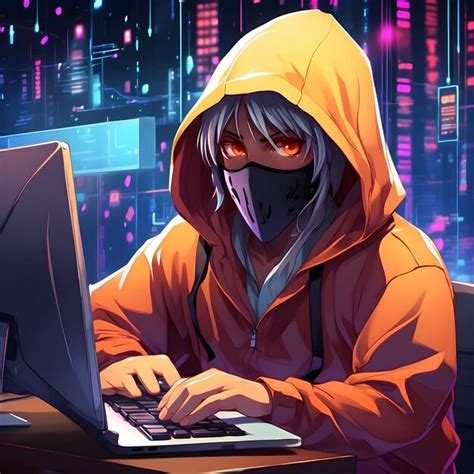 Premium Photo Hacker Illustration Cyber Security Concept Hacking