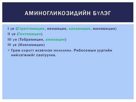 Зайлшгүй шаардлагатай антибиотик