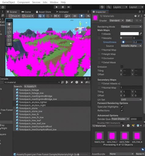 URP Troubleshooting Supercyan Unity Assets