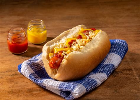 Receita Cachorro Quente Simples Com Queijo Gratinado