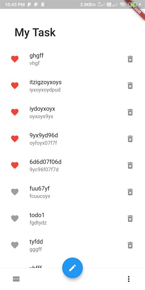 Android How Do I Make A Scrollable List Like Google Tasks Ui In Flutter Stack Overflow