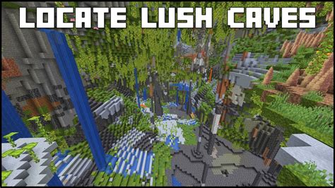 Minecraft How To Find Lush Caves Java Bedrock YouTube