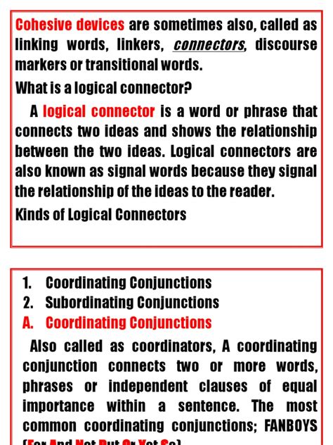 Logical Connectors Pdf Career And Growth Language Arts And Discipline