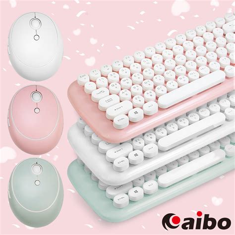 Aibo Km12 棉花糖打字機 24g無線鍵盤滑鼠組 無線鍵盤滑鼠組 Yahoo奇摩購物中心