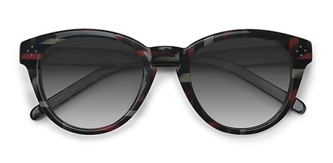 Augustine Round Floral Frame Sunglasses For Women Eyebuydirect Canada