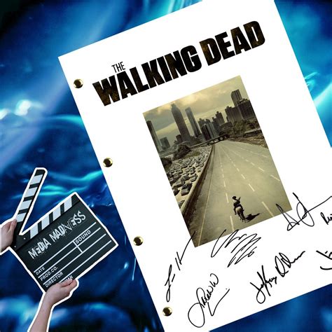The Walking Dead Season 1 Pilot Episode Transcript Script Screenplay Autographed Reprint Etsy