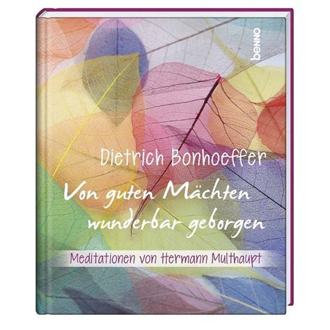 Buchcover Von guten Mächten wunderbar geborgen Dietrich Bonhoeffer