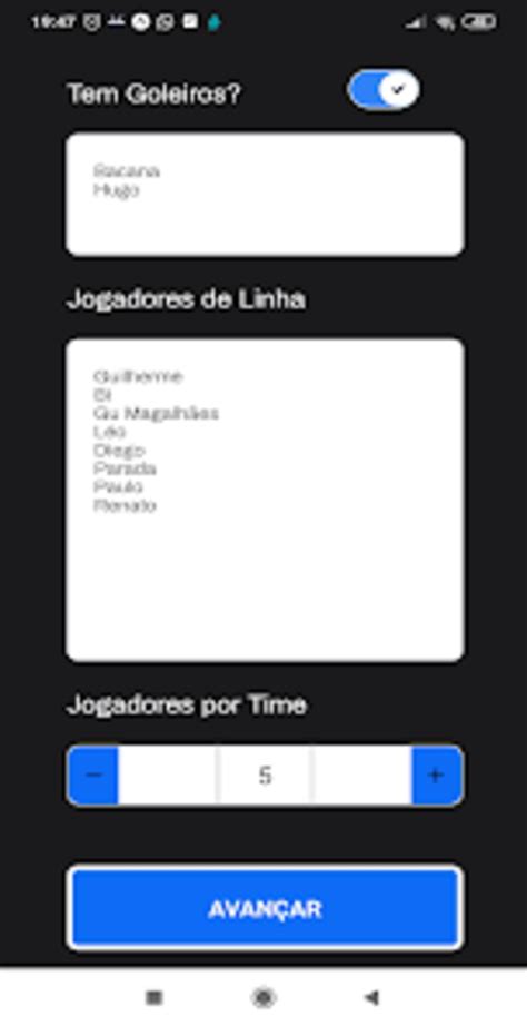 Android 용 Sorteia Times Pelada Monstra 다운로드