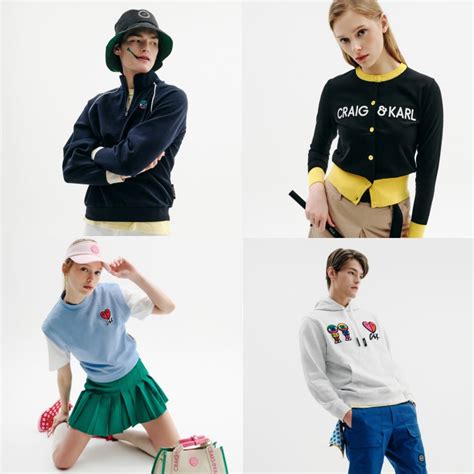 크랙 앤 칼 골프 Craig And Karl Golf 남성 여성 골프웨어 브랜드 골프 아우터 추천 남자 여자 골프옷 패션