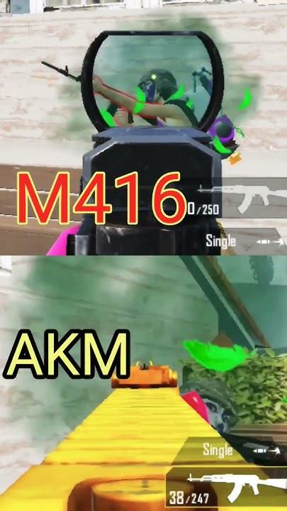 😱impossible Akm Vs M416🤔 Trending Bgmi Jonathan Shortvideo