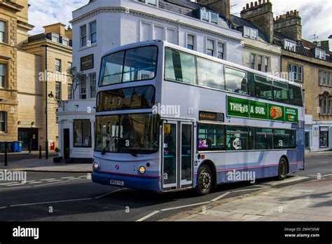 A 2003 Volvo B7L Double Decker From The First Group Bus Company Reg