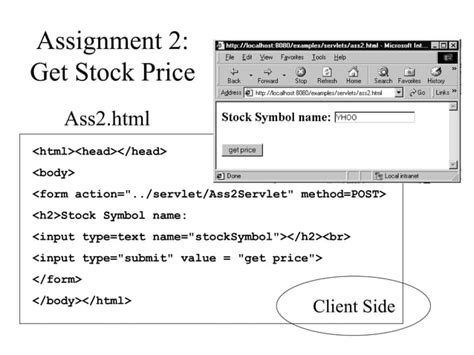 Presentation On Java Server Pages Vs Servletppt