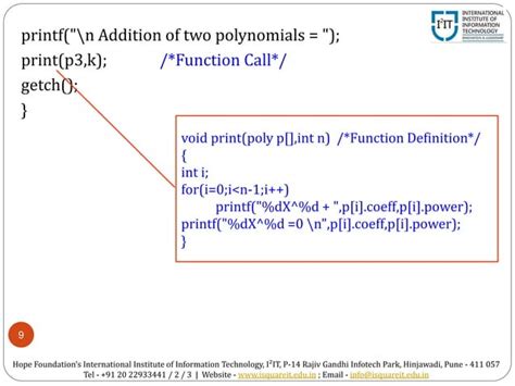 addition of two polynomials ppt