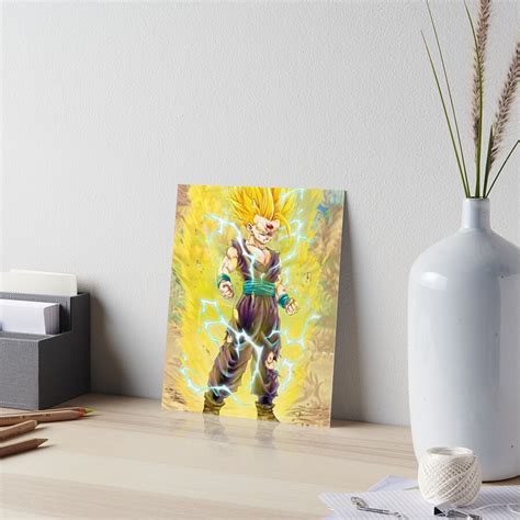 Angry Gohan Ssj2 Poster For Sale By Liuling Redbubble