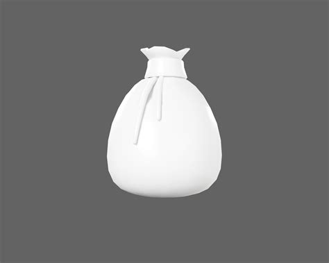 3d Model Medieval Crude Coinpurse Vr Ar Low Poly Cgtrader