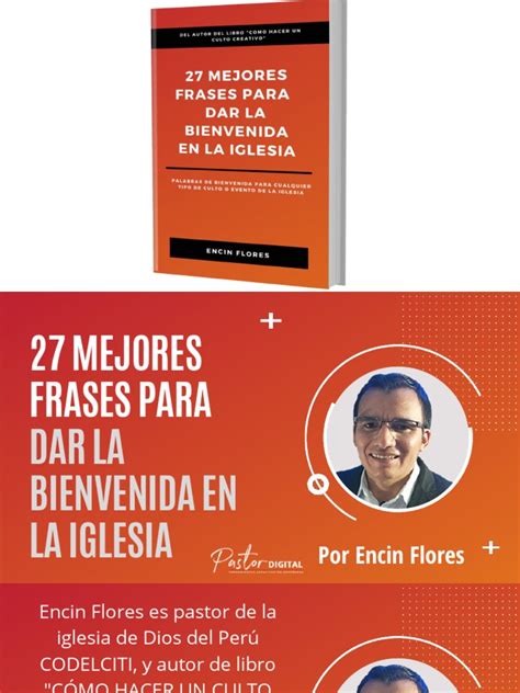 27 Mejores Frases Para Dar La Bienvenida En La Iglesia Pdf Oración