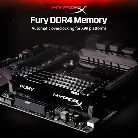 Kingston Hyper X FURY DDR Memory Optimize Gaming Performance