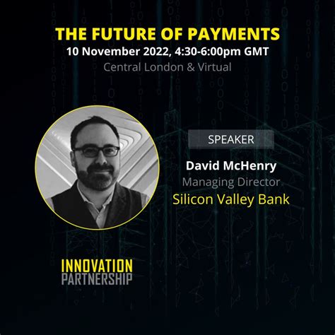 Really Looking Forward To Hearing From David Mchenry And All The Other