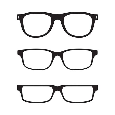 How To Draw Square Glasses