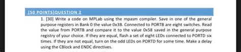 1 30 Write A Code On Mplab Using The Mpasm
