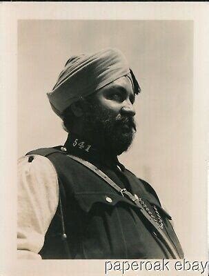 Original 1930s Photo Of Sikh Police Officer In Hong Kong 3856261376