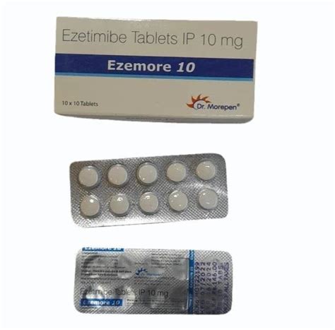Ezetimibe 10 Mg Tablet 10x10 Tablets At ₹ 146stripe In Nagpur Id