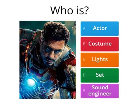 MAKING MOVIES VOCABULARY Quiz