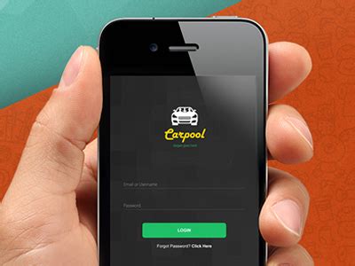 Carpooling App Design By VdezignStudio On Dribbble