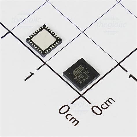 Atmega16u2 Mu 8 Bit Avr Microcontroller 16mhz 16kb Flash 32 Vqfn