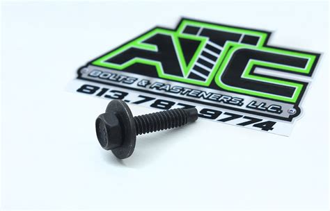 1 4 20x1 3 16 Black Body Bolts Atcbolts