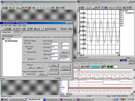 Pi 3105 Data Acquisition Subsystem For Image Sensor Testing