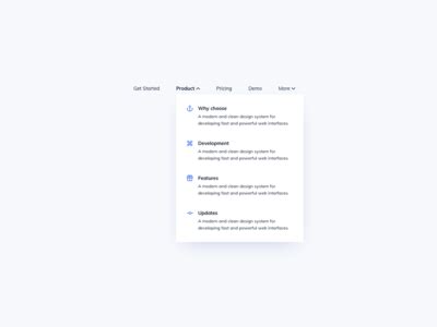 Menu Ui Designs Themes Templates And Downloadable Graphic Elements On Dribbble