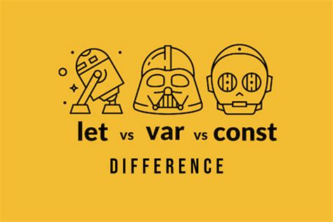 understanding variable declarations in javascript var let and const