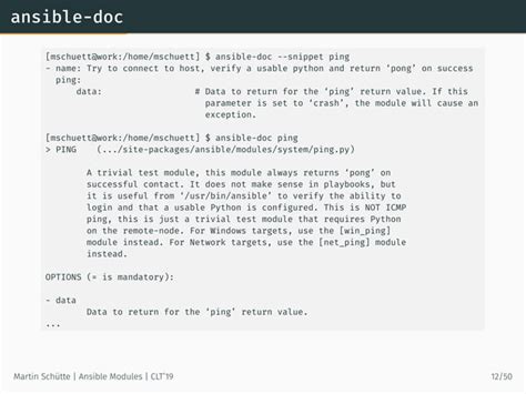 Writing Ansible Modules Clt19 Ppt