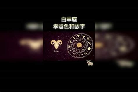 白羊座的幸运色和数字数字