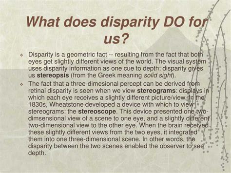 Ppt Depth Perception Powerpoint Presentation Free Download Id1266229