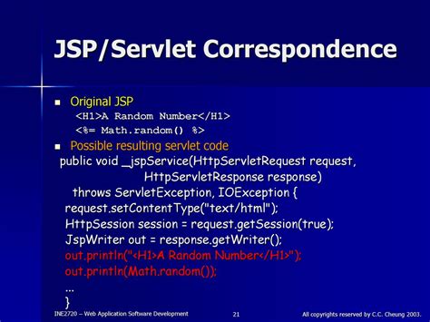 Web Application: Java Server Pages (JSP) - ppt download
