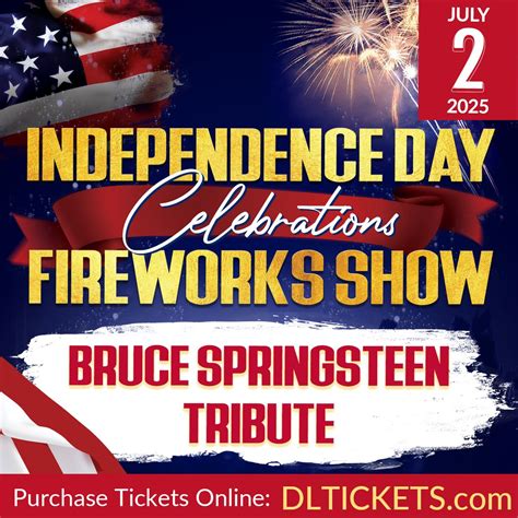 July 2nd Fireworks Show And Bruce Springsteen Tribute At Dos Lagos