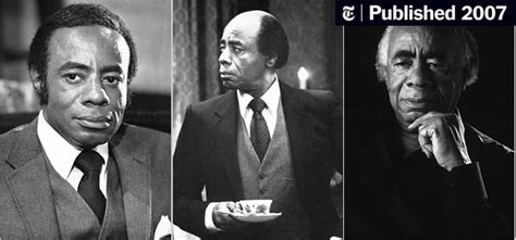 Roscoe Lee Browne 81 Actor Of Stage And Screen Dies The New York Times