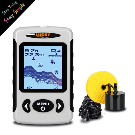 China Dot Matrix Portable Sonar Fishing Tackle Ff718 China Fishing
