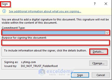 How To Add Signature In Excel Quick Ways ExcelDemy