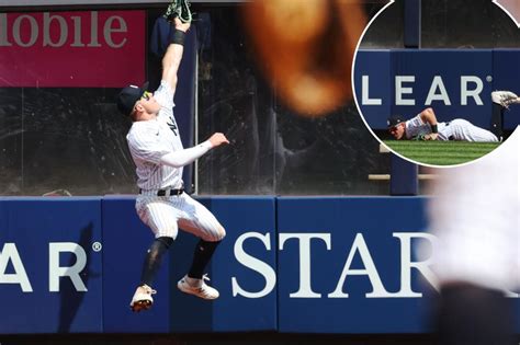 Yankees Harrison Bader Shook Off Collision With Outfield Wall