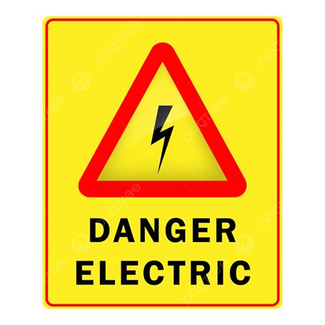 New Danger Electric Vector Design Free Download Danger Electric Vector