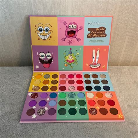 Bob Esponja Paleta De Sombras Shopee Brasil