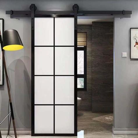 Rail Porte Coulissante Suspendue M Système de Voie Roue de Poulie Tringle Cdiscount Bricolage